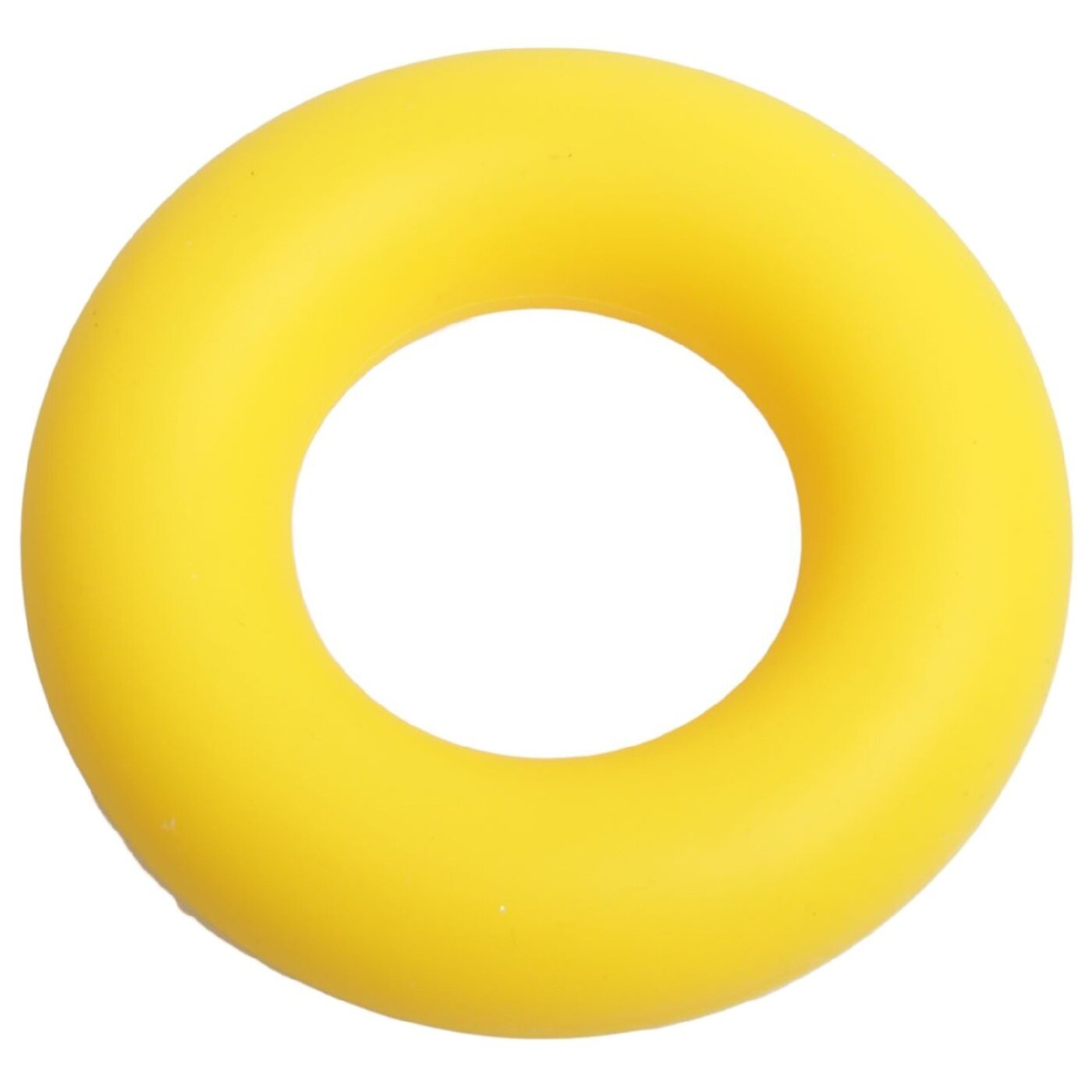 Эспандер кистевой 40кг нагрузка, 8 см внешний диаметр, желтый