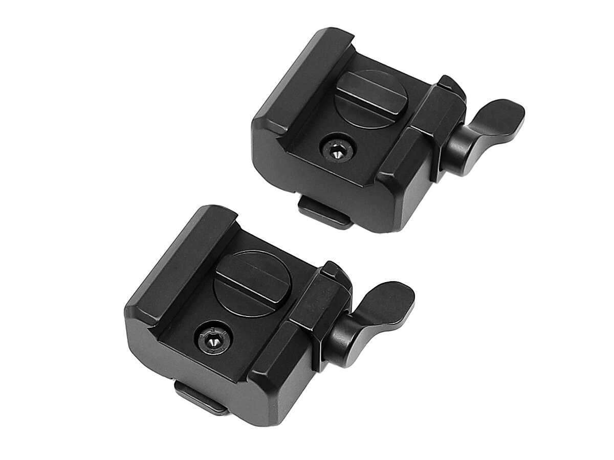 Кронштейн быстросъёмный MAKuick 5250-6012 раздельные базы под шину Swarovski SR (BH 12мм) на планку Picatinny