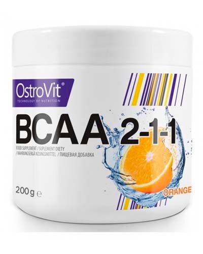 Апельсин OstroVit BCAA 2-1-1 200 гр (OstroVit)