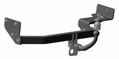 Фаркоп (ТСУ) на а/м KIA Rio X HB 2020-/ KIA Rio X-Line HB 2018-2021/ SOLARIS KRX HB 2024- без электрики / Киа Рио