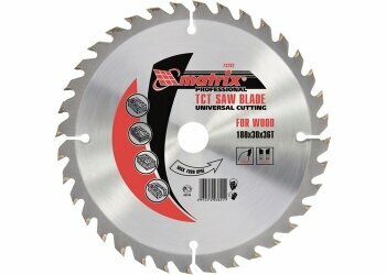 Пильный диск по дереву, 185 х 30мм, 36 зубьев MATRIX Professional 73284