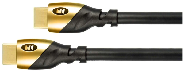 Кабель Monster UHD Classic Gold HDMI - HDMI 3м 4K Черный