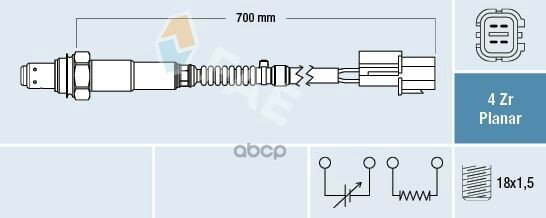 Лямбда-зонд FAE арт. 77685