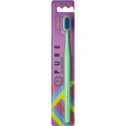 Набор из 3 штук Зубная щетка PRESIDENT Pure by SOFT мягкая арт. 583