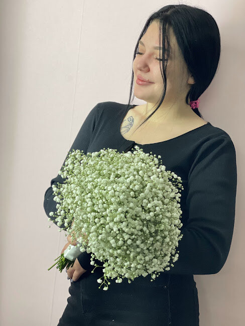 Букет из Гепсафилы