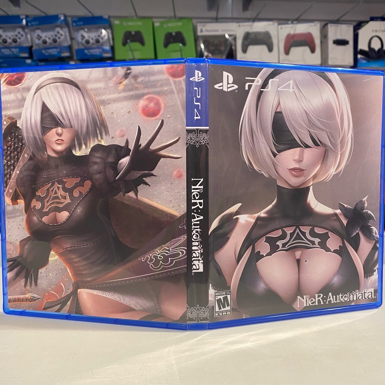 Эксклюзивная обложка PS4 для Nier Automata №3
