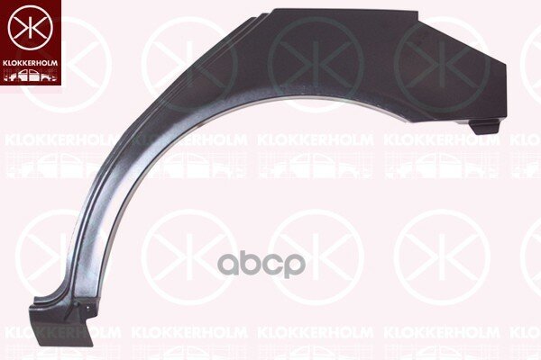 Арка крыла прав 4дв. MERCEDES E W211 (03/2002-12/2008) Klokkerholm арт. 3528582