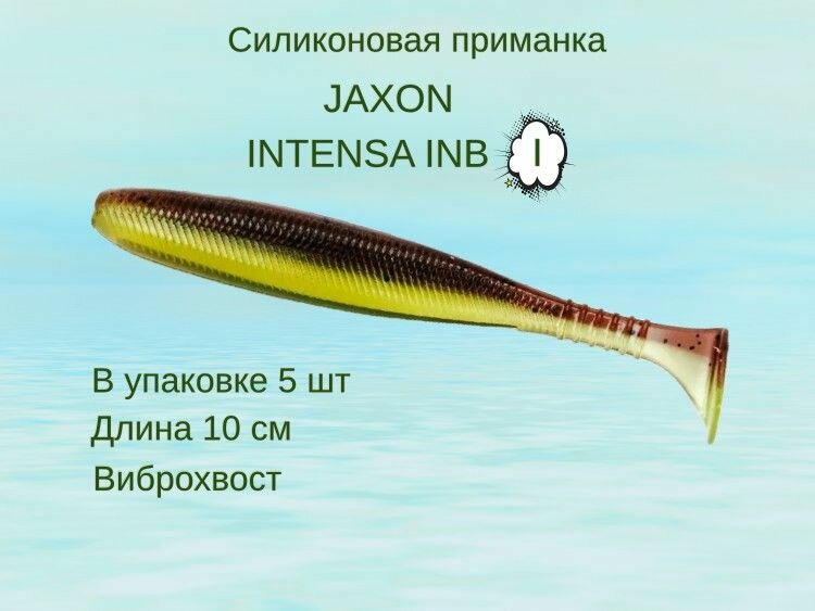 Силиконовая приманка JAXON INTENSA (TG-INB095I) упаковка 5 шт.