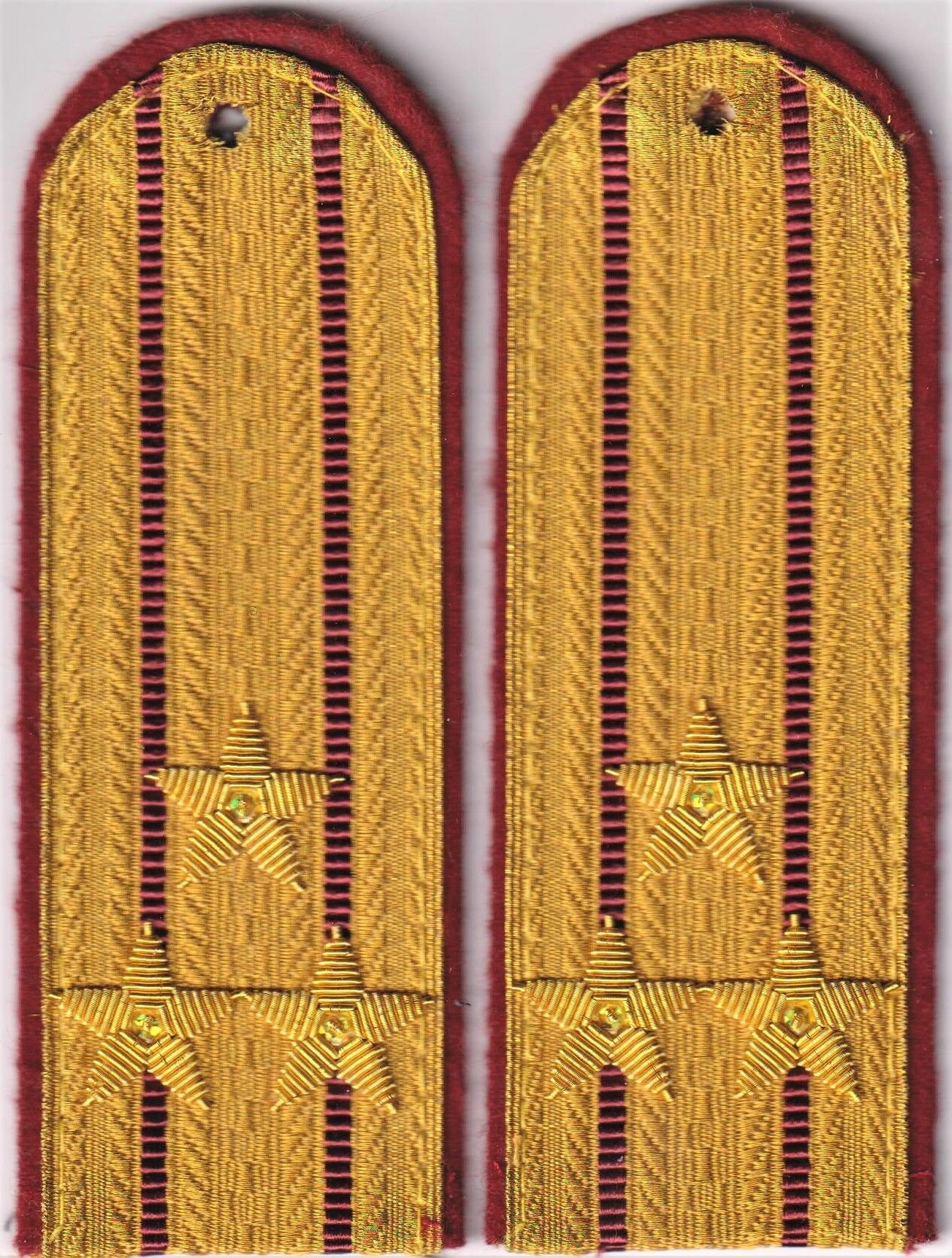 Погоны фсин парадные, полковник