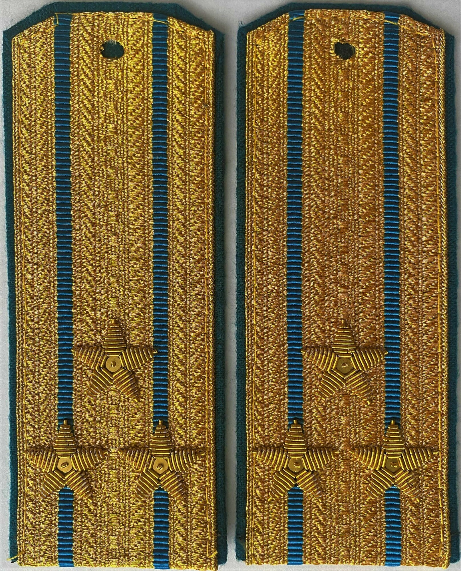 Погоны ВКС-ВВС-ВДВ парадные, полковник