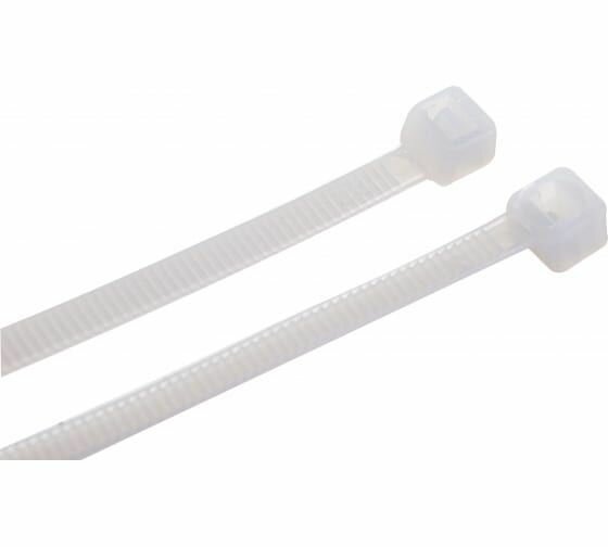 Ленточная хомут-стяжка Gigant 4,8х300 белый, 100 шт G/1/20