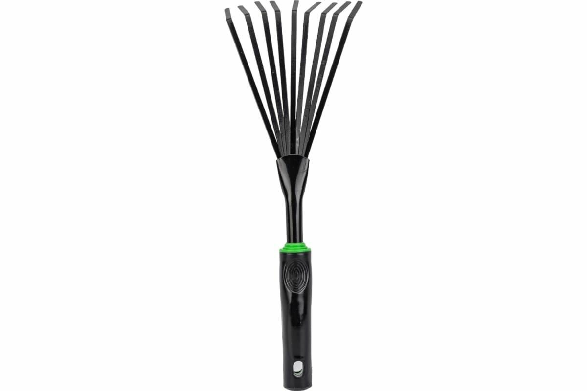 Gigant Веерные мини-грабли для листьев стальные, с пластиковой ручкой GVER-21