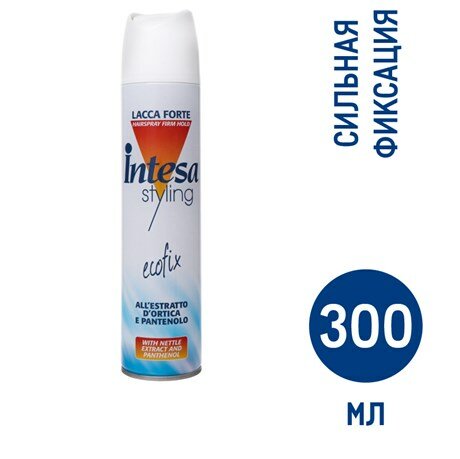 Лак для волос Intesa Strong Hold Styling, 300мл