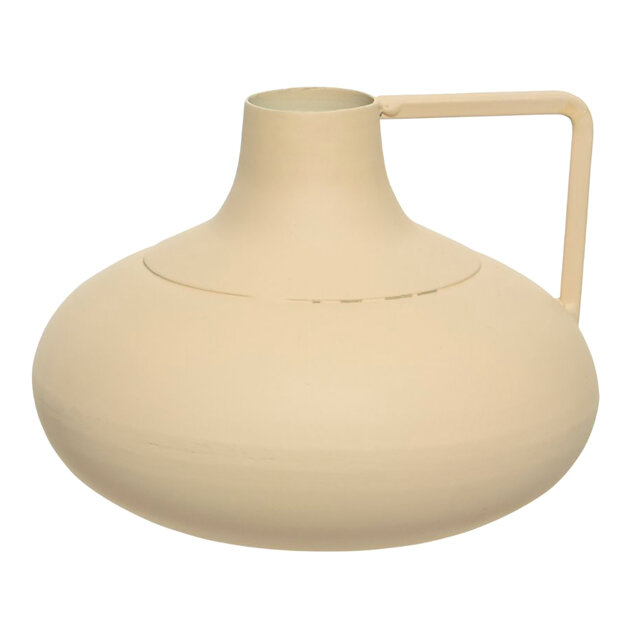 Ваза-кувшин Иден 13*11 см кремовая, Kaemingk, 380636-3