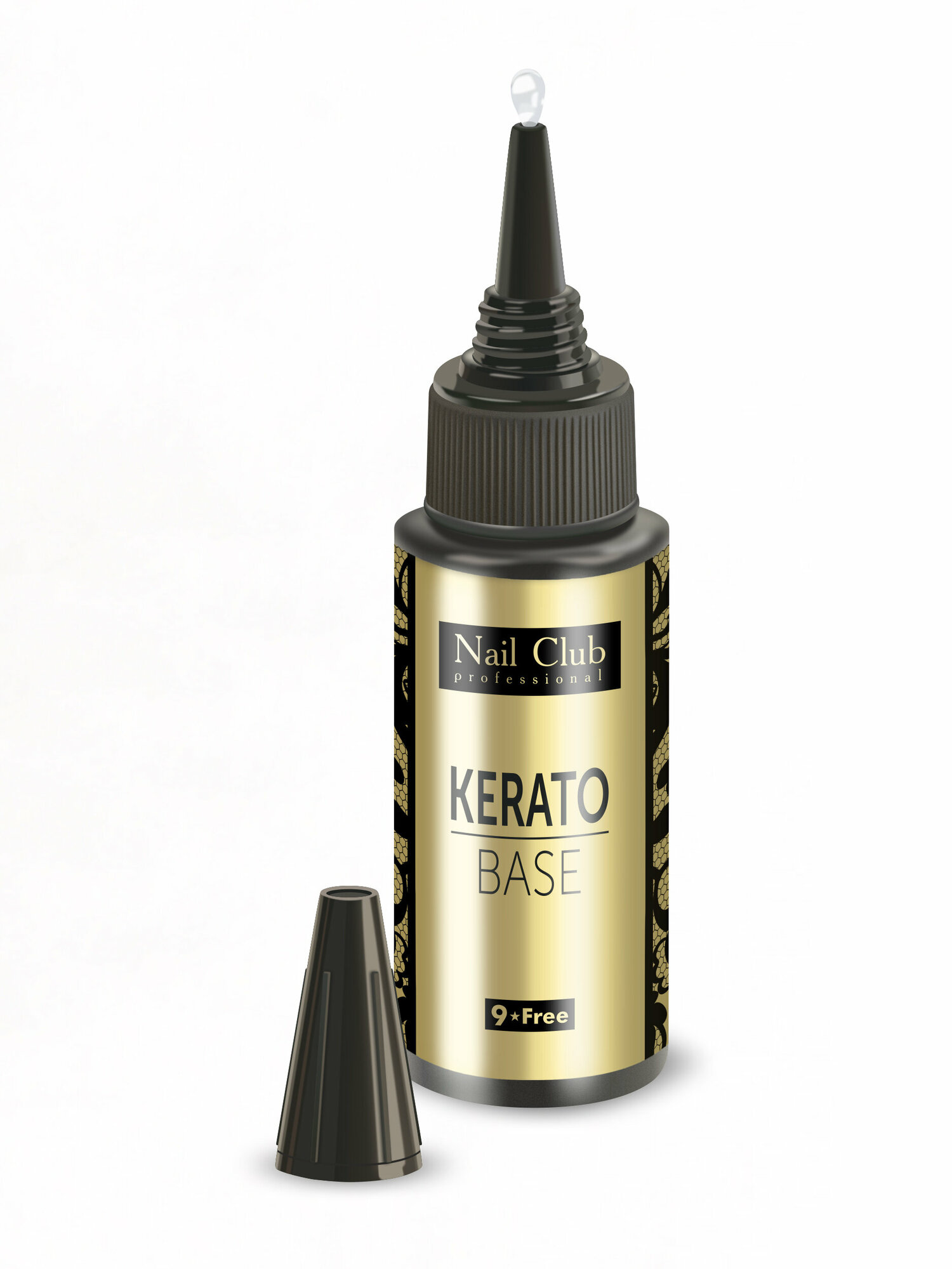 Nail Club professional Базовое покрытие для ногтей KERATO BASE, 30 мл/1 шт.