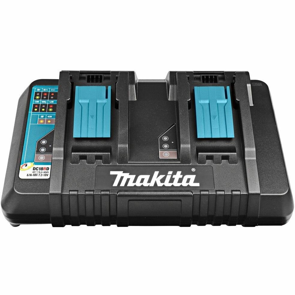 Зарядное устройство Makita DC18RD (14,4-18В, Li-Ion) быстрозарядное 2 порта