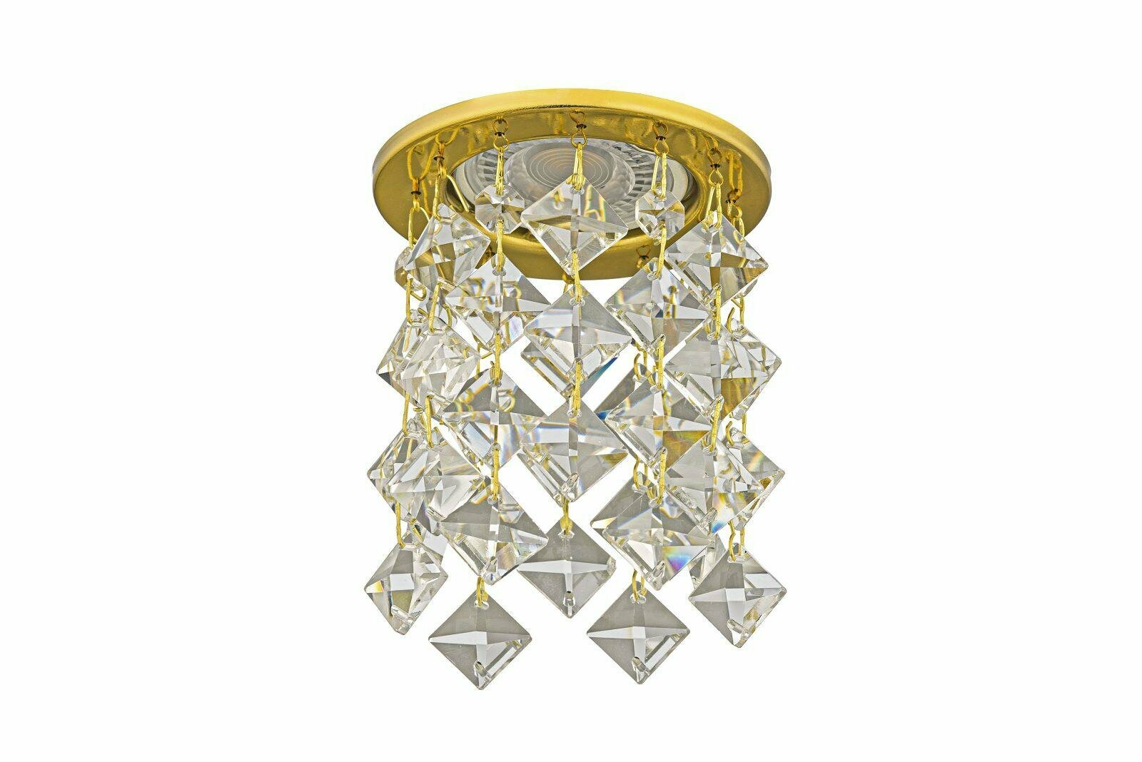 Встраиваемый хрустальный светильник Dio D'Arte Osimo GU10.5.14.8.103 G