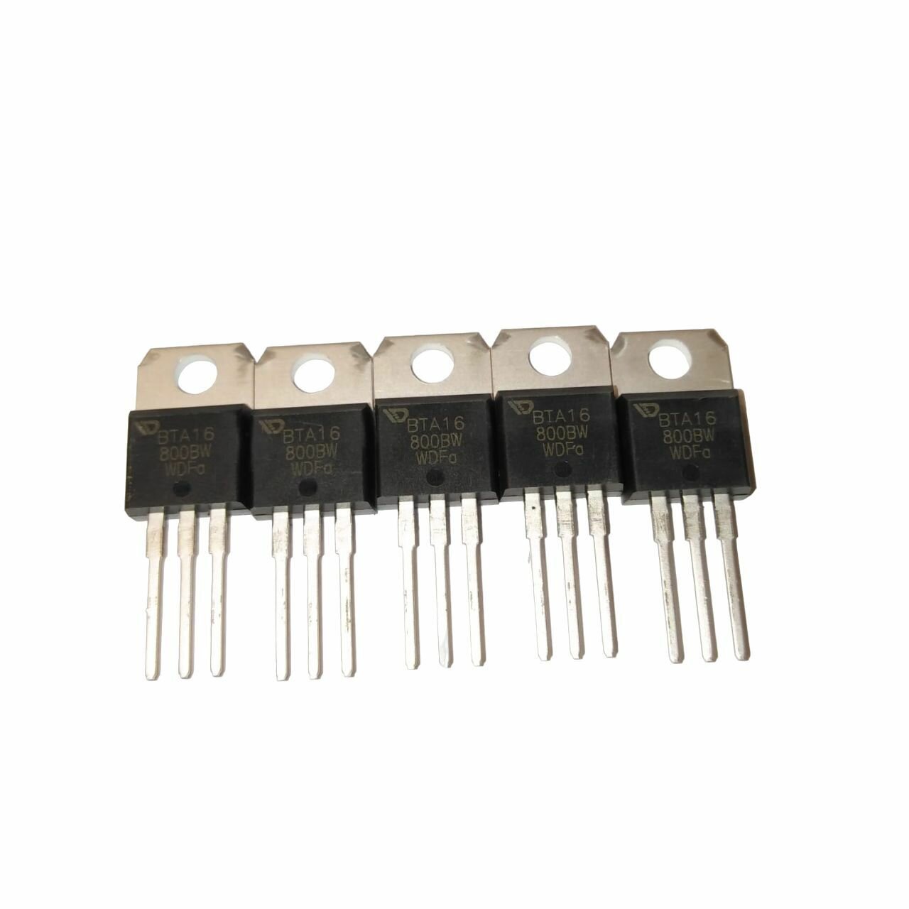 Симистор BTA16-800BW, 16А, 800В, 50мА - 5 штук