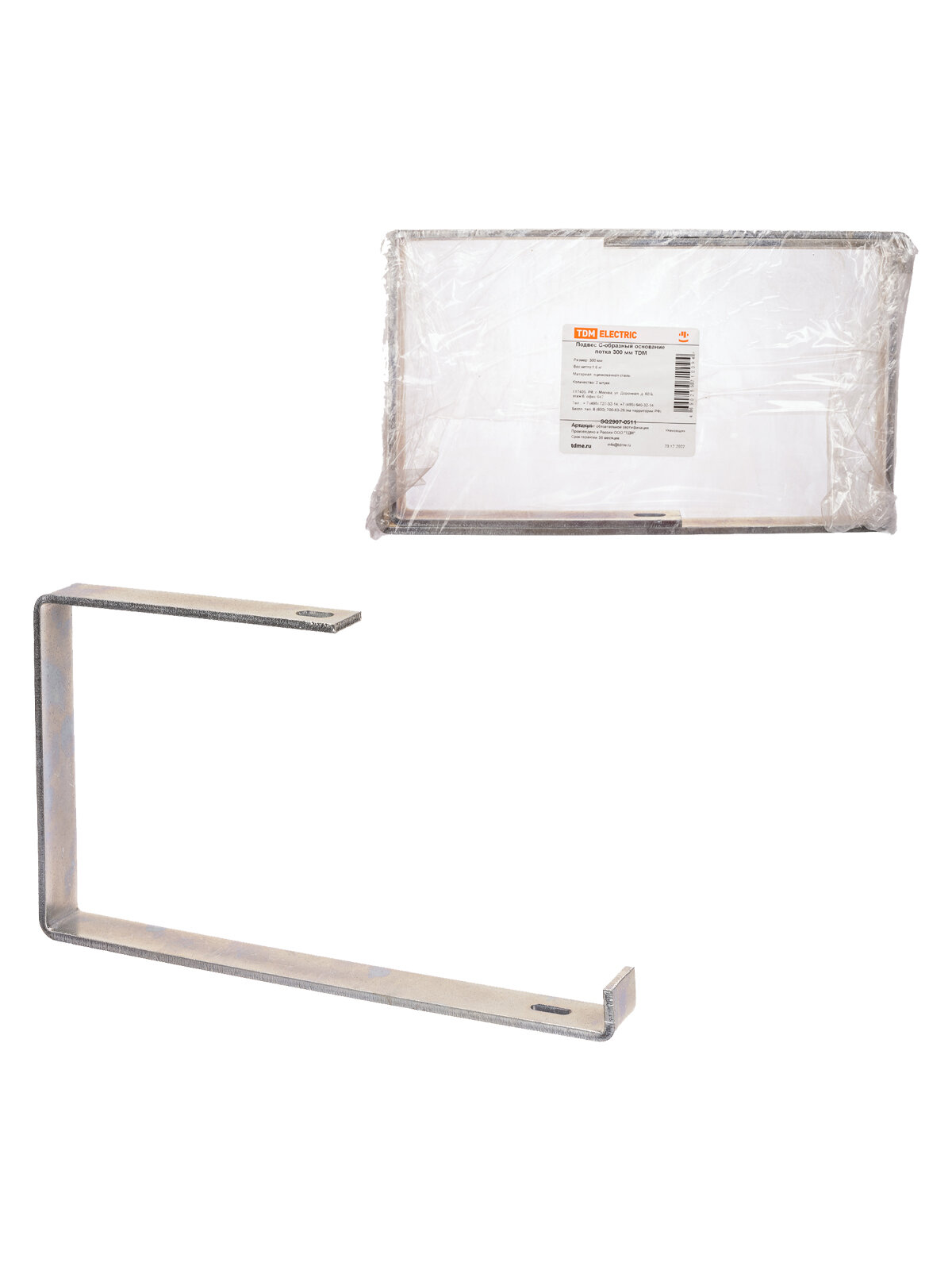 Подвес С-образный осн. лотка 300 мм TDM (упак. 2 шт.)