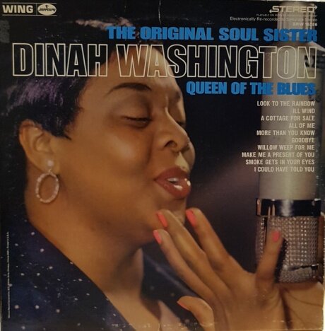 Старый винил, Mercury Wing, DINAH WASHINGTON - The Original Soul Sister - Queen Of The Blues (LP , Used)