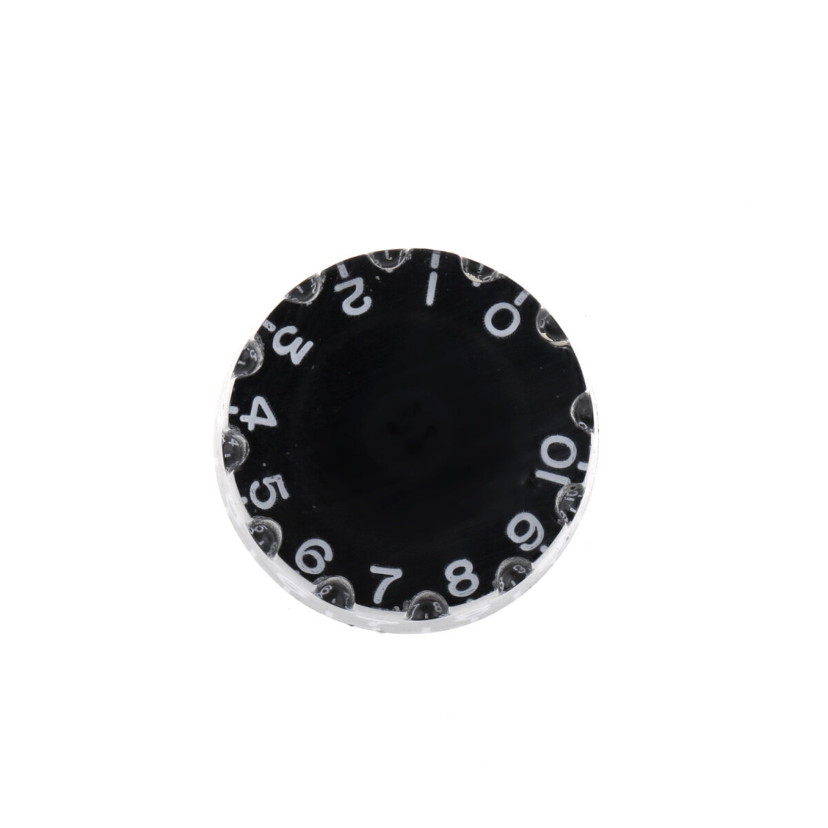 Ручка потенциометра Musiclily MX1562BK, Speed style, дюймовая, чёрная