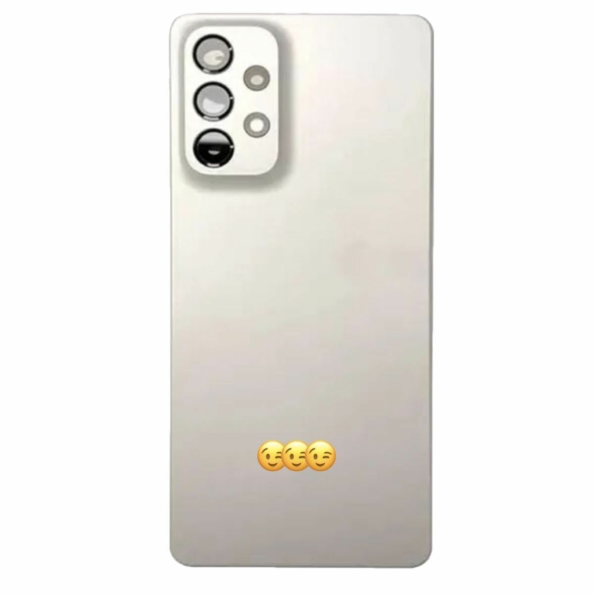 Задняя крышка для Samsung A73 5G SM-A736 белая — запасная часть для ремонта смартфона