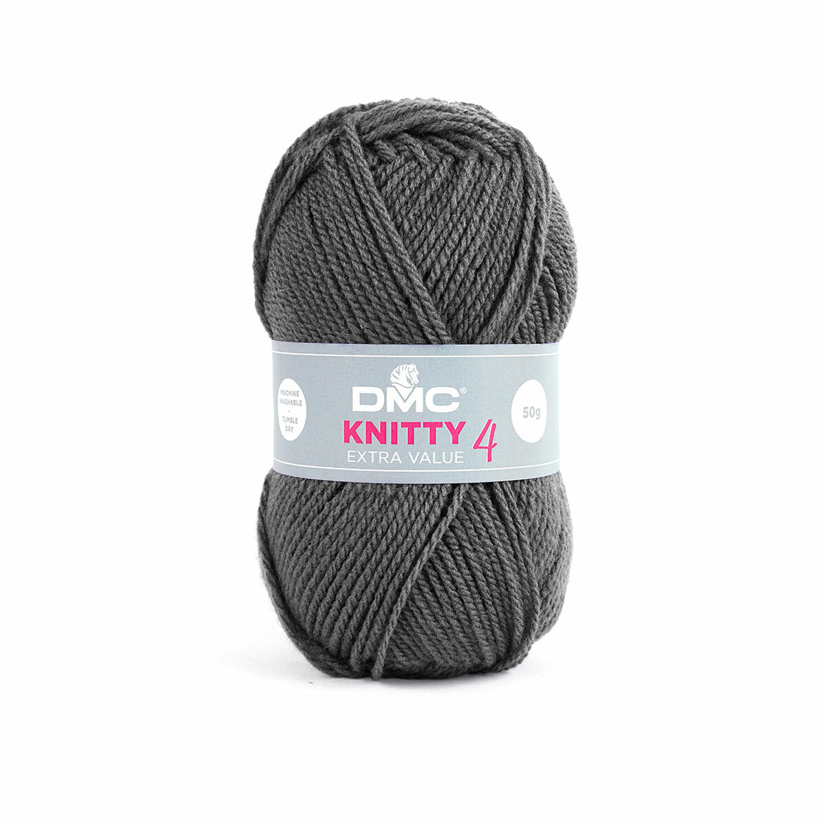 Пряжа "DMC" 8120 Knitty 4 100% акрил 50 г 140 м 790 серый