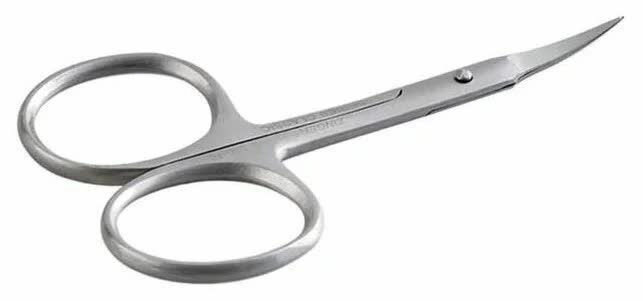 Маникюрные ножницы для кутикулы мужские с широкими кольцами Zinger B-555 S