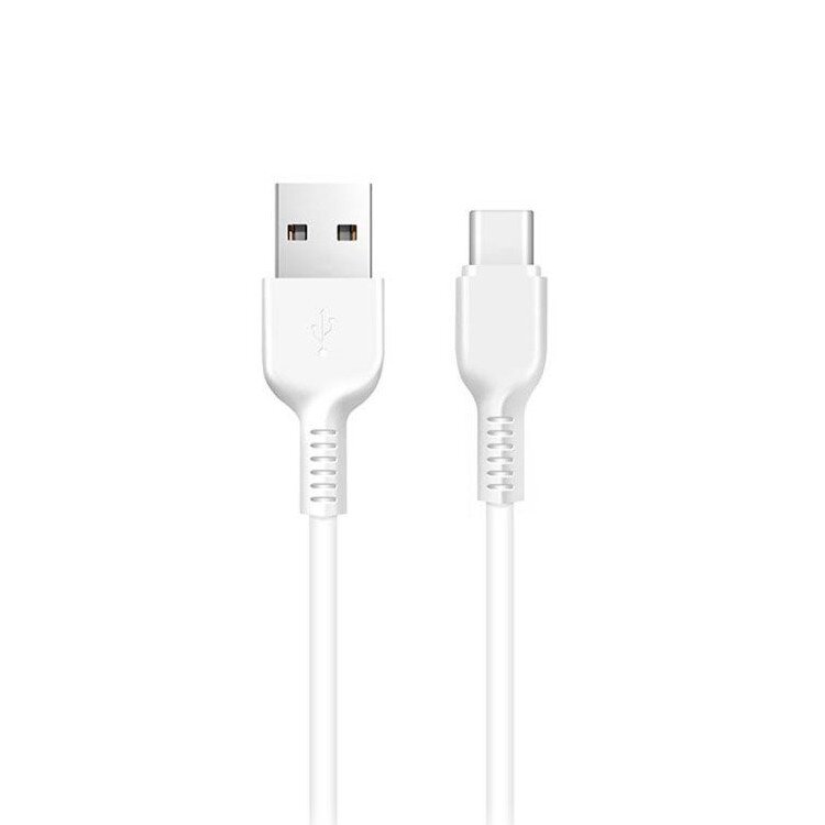 Кабель USB A --> Type-C (M) 1.0м (USB 2.0) hoco X20, белый