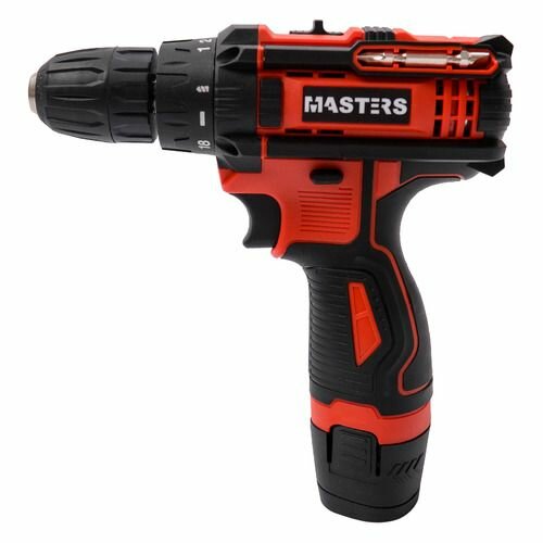 Дрель-шуруповерт MASTERS SD-12L, 1.5Ач, с одним аккумулятором [18807]
