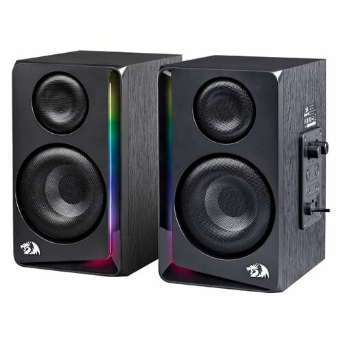 Колонки Redragon Andante, 2.0, черный [70931]