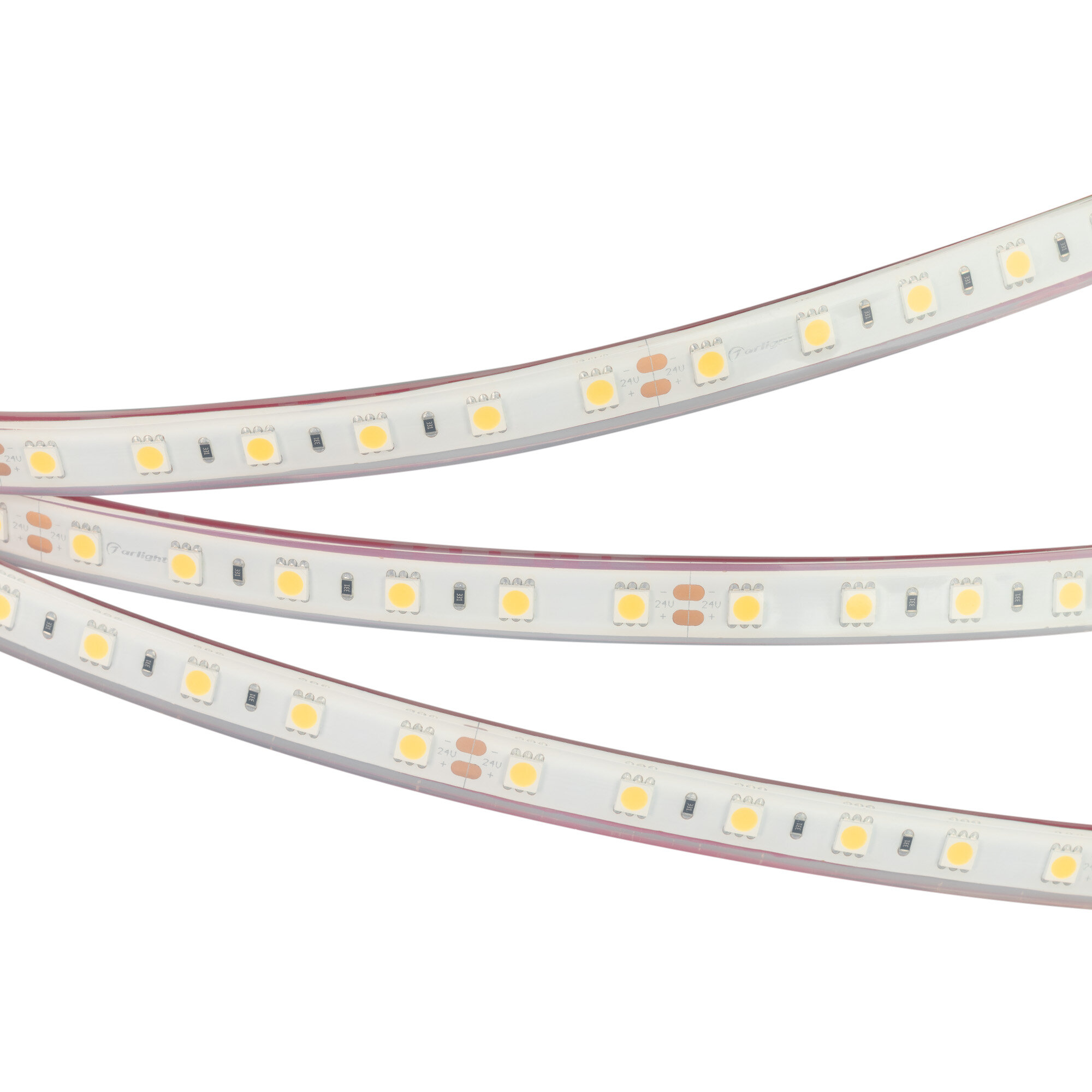 Лента светодиодная Arlight Лента герметичная RTW-PFS-B60-13mm 24V Day4000 (14.4 W/m, IP68, 5060, 5m) (Arlight, 14.4 Вт/м, IP68), 5м