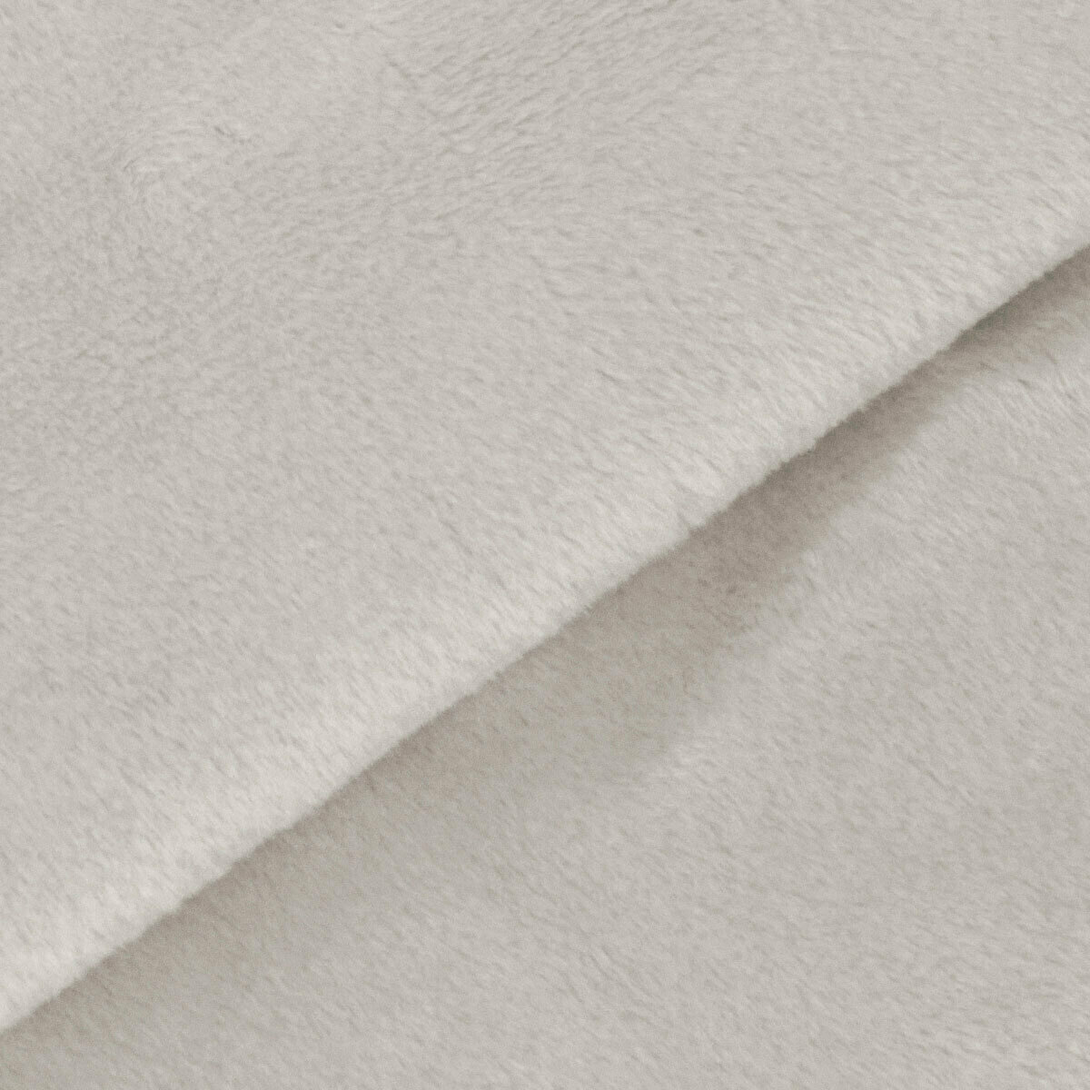 Ткань для игрушек, плюш "PEPPY" PEV, 48x48см, 273г/кв. м, 100% полиэстер 12 серый/silver