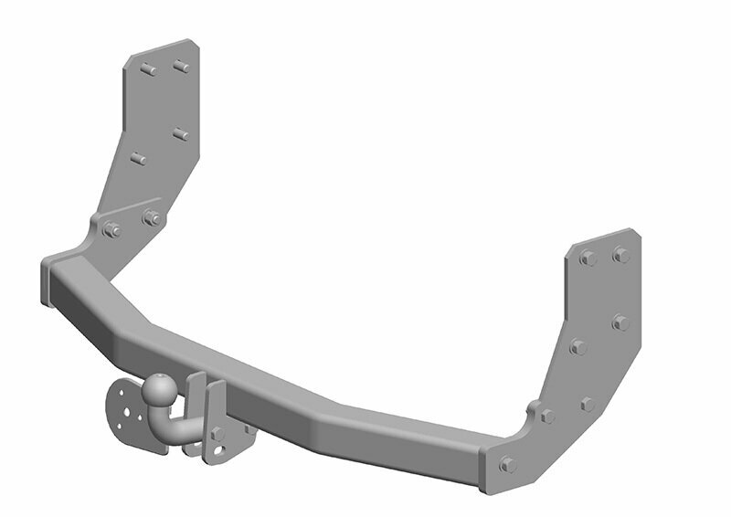Фаркоп на NISSAN PATHFINDER (1997-2004) (без электрики, паспорт/сертификат в комплекте) Автос. NS 18