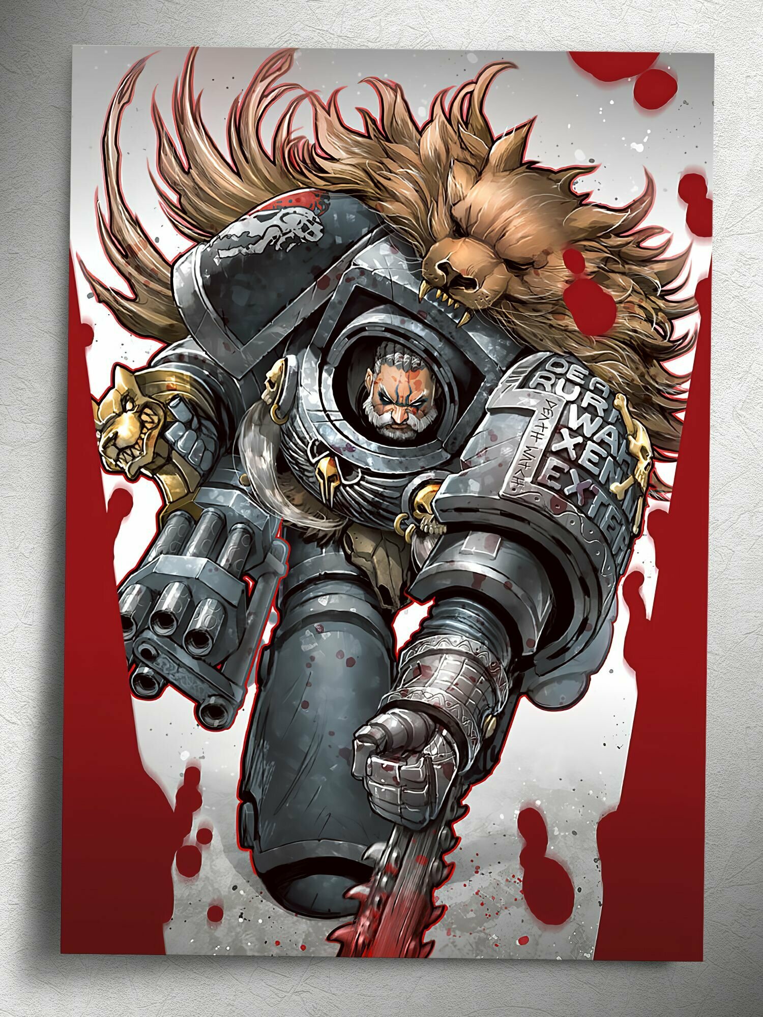 Постер: Кровь ксеносов (Караул Смерти, Вархаммер 40000)