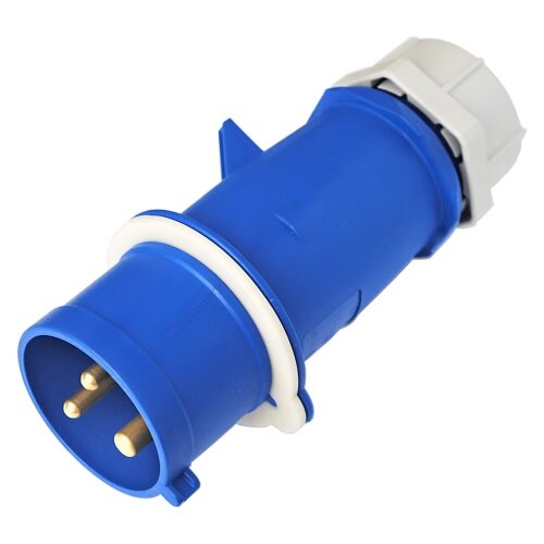 Вилка силовая переносная 32А 220В 2P+E IP44 BYLECTRICA ВП32-922