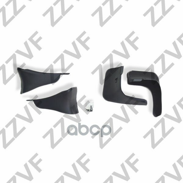 Брызговики (комплект- 4 шт.) TOYOTA COROLLA 2007 TOYOTA-LEXUS ZZVF арт. ZVTY03PZ4