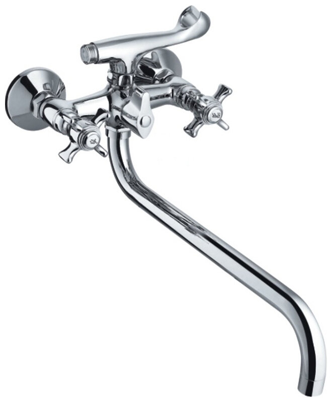 Смеситель для ванной комнаты Cron CN24, хром (CN2624)