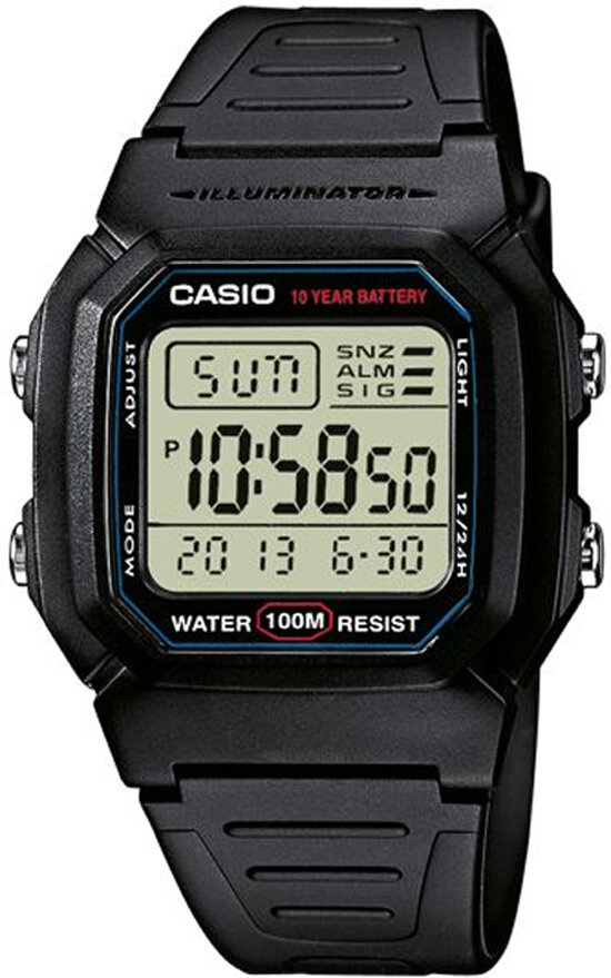 Наручные часы CASIO Collection, черный