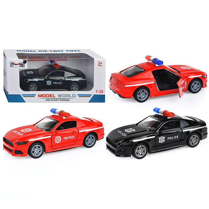 Машина F1116-3M "Полиция" купе, метал, в коробке