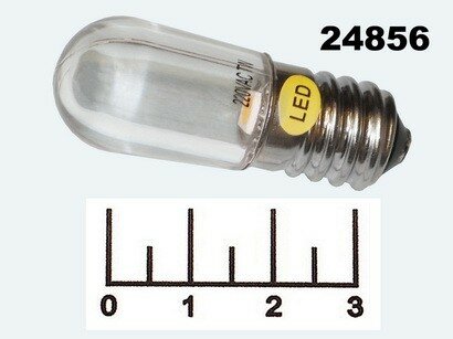 Лампа светодиодная 220V 0.5W E14 для швейных машин (AU-174514L)