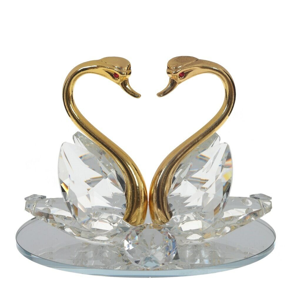 Фигурка декоративная "Лебеди", L=13 W=9 H=10 см