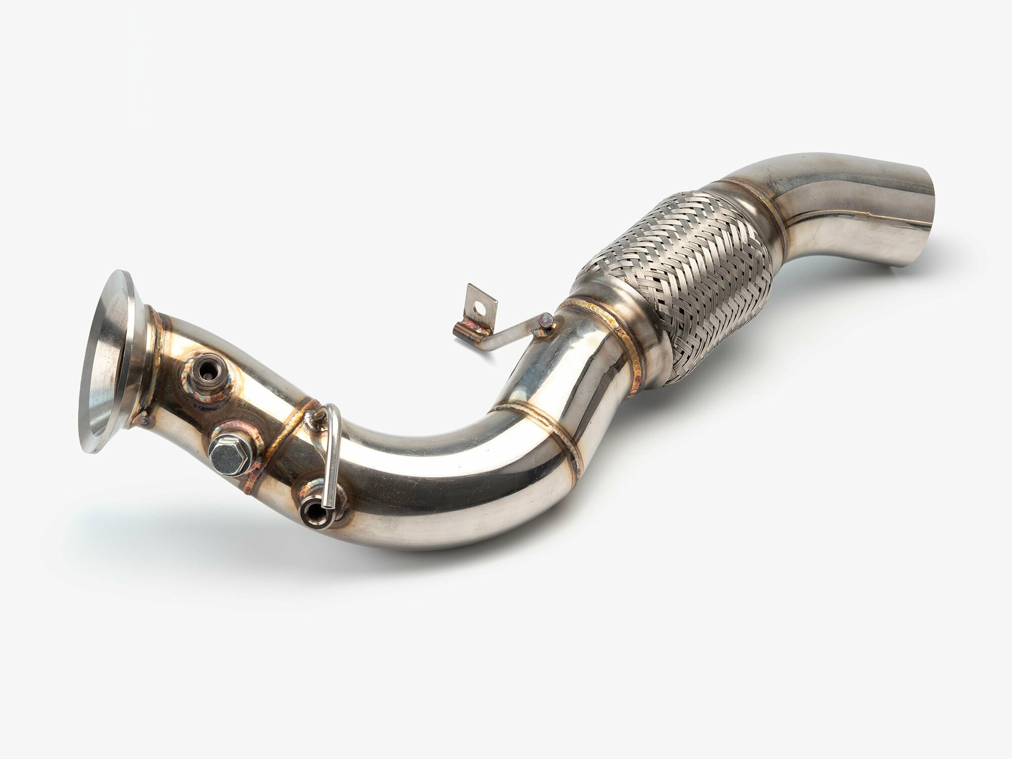 Даунпайп BMW Х3 X5 X6 E71 E83 E70 Е60 Е90 E63 из нержавеющей стали для удаления катализатора на БМВ