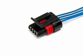 Разъем к датчику холостого хода инжекторных автомобилей ВАЗ, с проводами