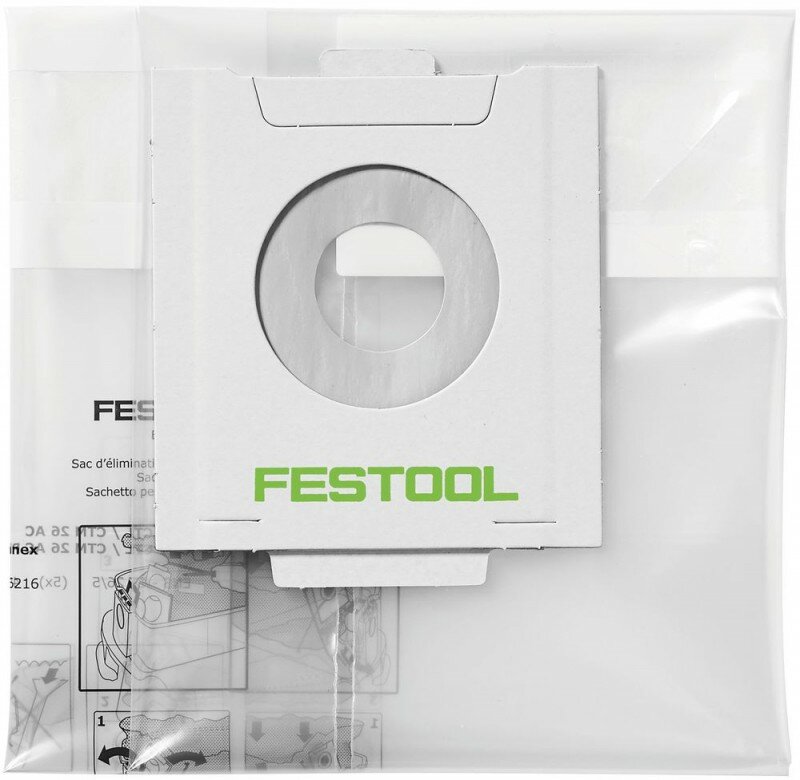 Мешок-пылесборник Festool ENS-CT 26 AC/5. 5 шт