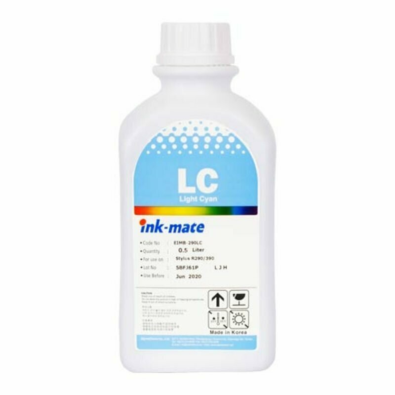 Чернила для EPSON (T6735) L800/L805/L850/L1800 (500мл, light cyan, Dye) EIM-801LC Ink-Mate