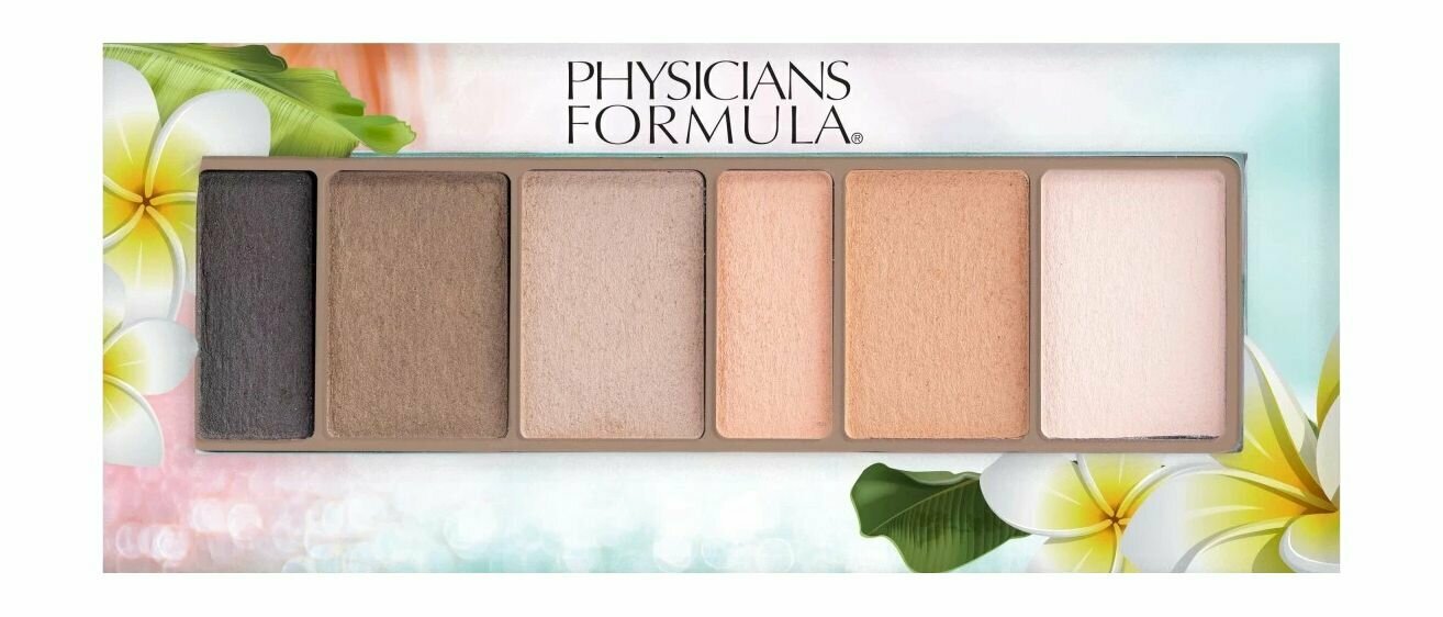 PHYSICIANS FORMULA Палетка теней Matte Monoi Butter Eyeshadow, 3,4 г, Румяный нюд