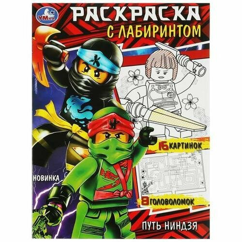 Раскр(Умка) РаскрСЛабиринтом Путь ниндзя