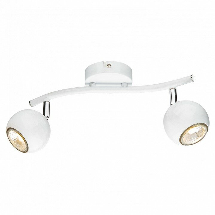 Спот Arte Lamp Piatto A6251PL-2WH Цвет арматуры белый Цвет плафонов белый