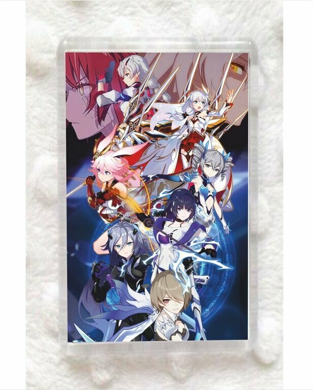 Магнит акриловый по игре Honkai Impact 3rd , Хонкай Импакт № 2